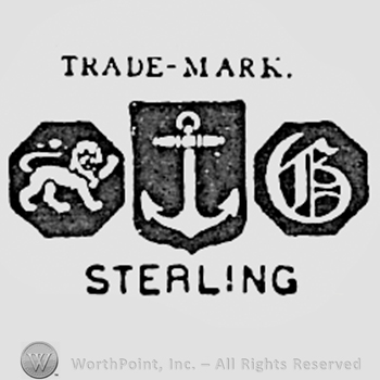 Mark with A lion, an anchor, the monogram of | #187956