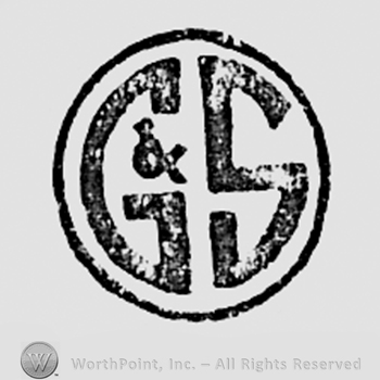 Mark with The letters "G & S" inside a circle. | #187965