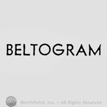 Mark with The word "BELTOGRAM". | #188220