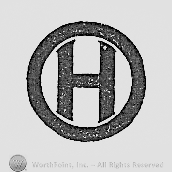 Mark with Letters H inside a circle. | #188241