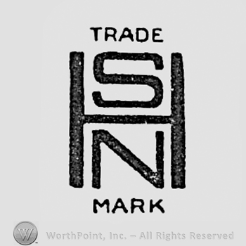 Mark with Monogram of letters "HSN" and the words | #188245