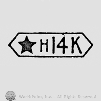 Mark with A star and the text "H 14 K". | #188288