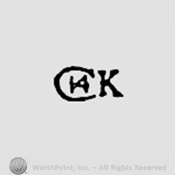 Mark with Letters CK and number 14. | #188426