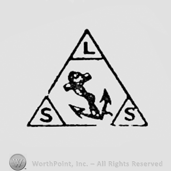 Mark with An anchor, the letters "SLS" and | #188606