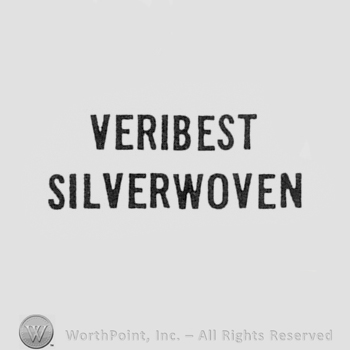 Mark with The text "VERIBEST SILVERWOVEN". | #188643