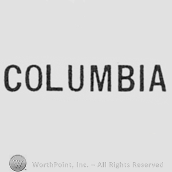 Mark with Word COLUMBIA. | #188646