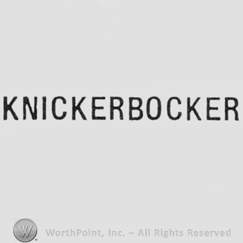 Mark with The text "KNICKERBOCKER". | #188651