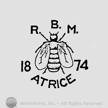 Mark with A bee, the letters "R. B. M.", the | #188791