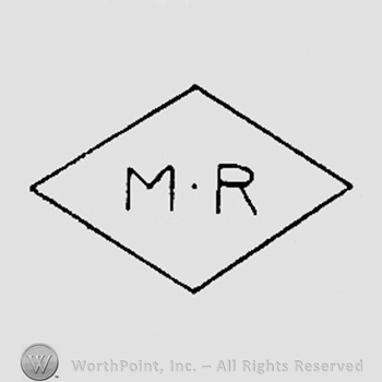 Mark with Letters "MR" inside a diamond. | #188799