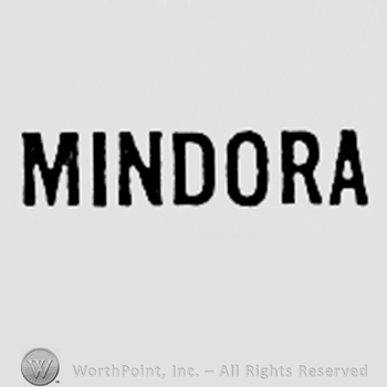 Mark with The word "MINDORA". | #188840