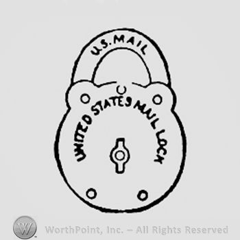 Mark with The text "US MAIL UNITED STATES MAIL | #189136