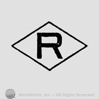 Mark with The letter "R" and a diamond. | #189394