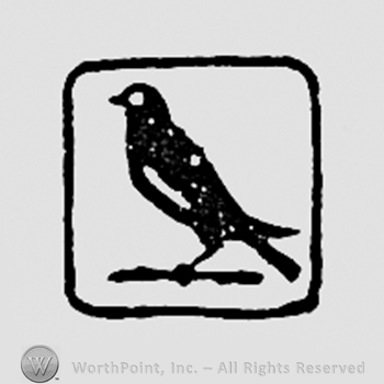 Mark with A bird and a square. | #189396