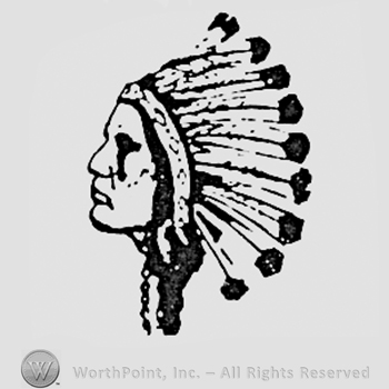 Mark with A Native American head. | #189427