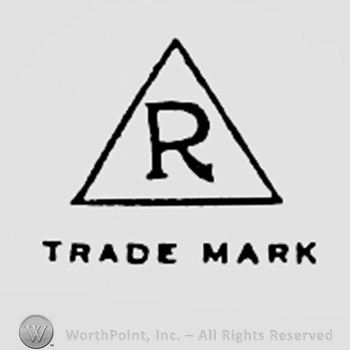 Mark with The letter "R" inside a triangle and | #189429
