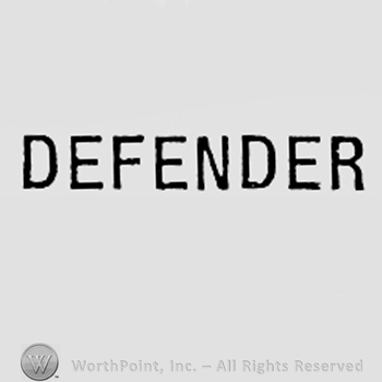 Mark with The word "DEFENDER". | #189433