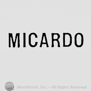 Mark with The word "MICARDO". | #189438