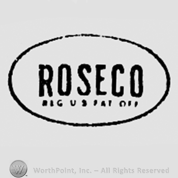 Mark with An oval and the text "ROSECO". | #189448