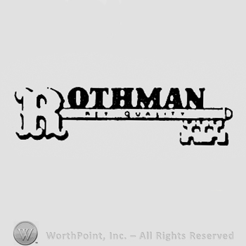 Mark with The text "ROTHMAN" and a key. | #189460