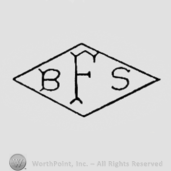Mark with The letters "B F S" and a diamond. | #189503