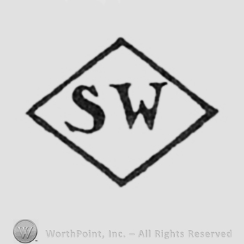 Mark with A diamond and the letters "SW". | #189571