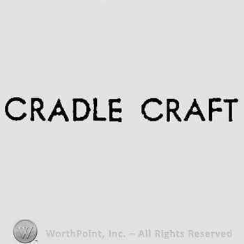 Mark with The text "CRADLE CRAFT". | #190051