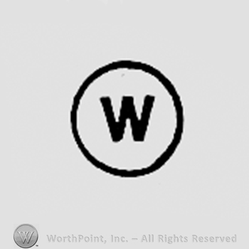 Mark with A circle and the letter "W". | #190121