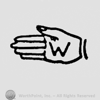 Mark with Letter W on a hand. | #190251