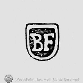 Mark with The letters "BF" and a shield. | #194261