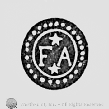 Mark with The letters "FA", two stars and a | #194293