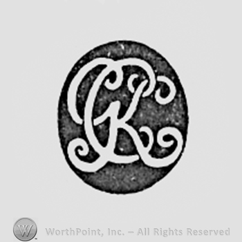 Mark with Monogram of letters CGK insisde an | #194450