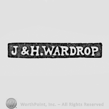 Mark with The text "J &H.WARDROP". | #194516