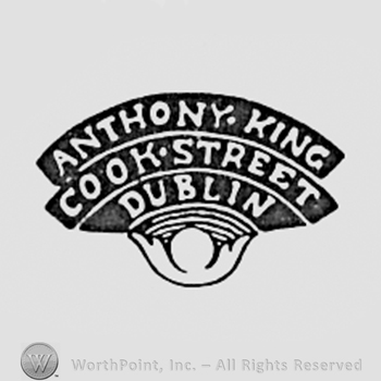 Mark with The text "ANTHONY KING COOK STREET | #194541