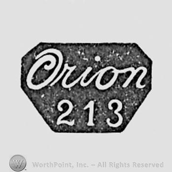 Mark with The text "Orion 213" and a geometric | #194573