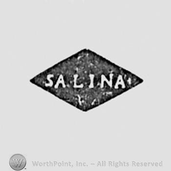Mark with The word "SALINA" inside a diamond. | #194575