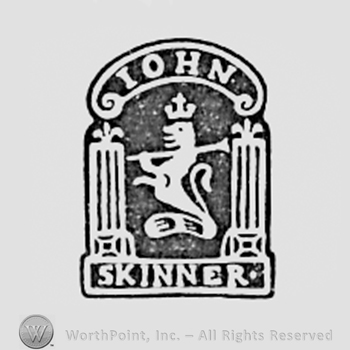 Mark with A label, the text "JOHN SKINNER", two | #194939