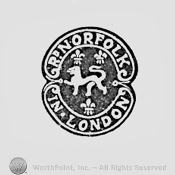 Mark with The text "RICHARD NORFOLK IN LONDON", a | #194967