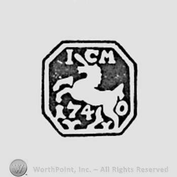 Mark with The letters "JCM", a unicorn and the | #195011