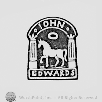 Mark with A label, the text "JOHN EDWARDS", two | #195044