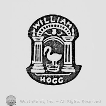 Mark with The text "WILLIAM HOGG", two columns | #195245