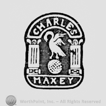 Mark with A swan, a circle, two columns and the | #195248