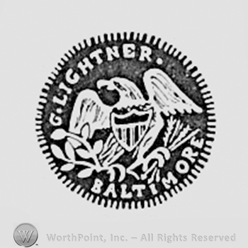 Mark with An eagle, a shield, the text "G. | #195322