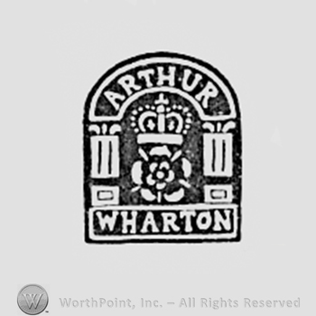 Mark with Two labels, the text "ARTHUR WHARTON", | #195556
