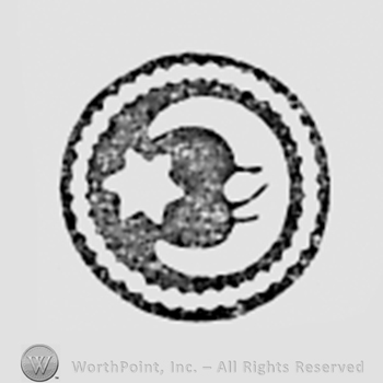 Mark with Crescent and star. | #195689