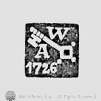 Mark with A key, the text "AW 1726", and a | #195856