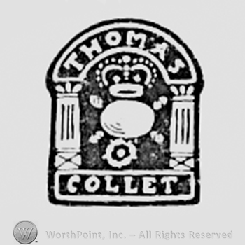 Mark with The text "THOMAS COLLET", two columns, | #195916