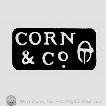 Mark with The text "CORN & Co." and a shape. | #209486