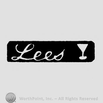 Mark with The word "LEES", a glass and a | #209535