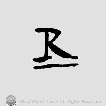 Mark with The letter "R" underlined. | #209725