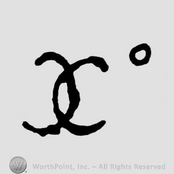 Mark with Two letters C conjoined and a circle | #209928